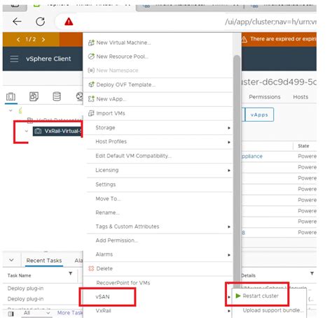 Vxrail How To Properly Shut Down A Vxrail Cluster Versions 7 0 U3 To 8 0 Dell Us