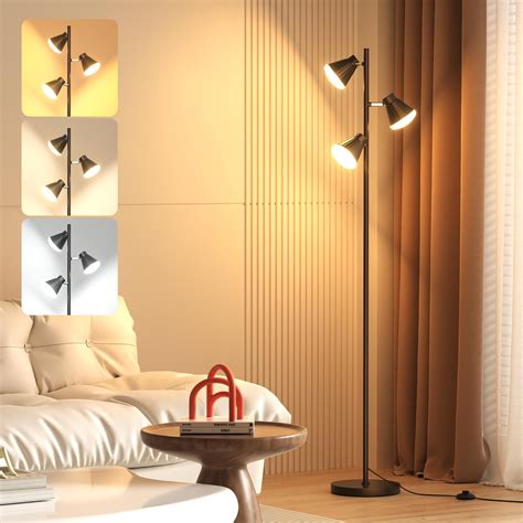 Floor Lamps For Living Room Flower Standing Lamp With Foot Switch 76inch Tall Pole Floor Lamp