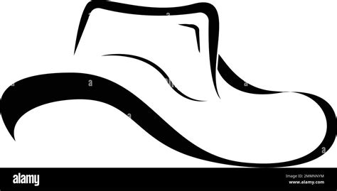 Black Hat Logo Vektor Template Stock Vector Image And Art Alamy