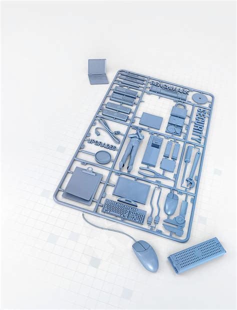 Plastic Computer Assembly Kit Photograph By Ikon Ikon Images Fine Art