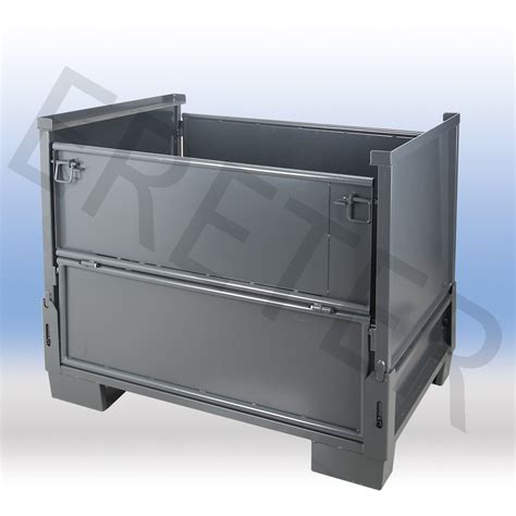 折叠式金属周转箱 金属周转箱 仓储设备 Storage 艾瑞特 Ereter 官方网站