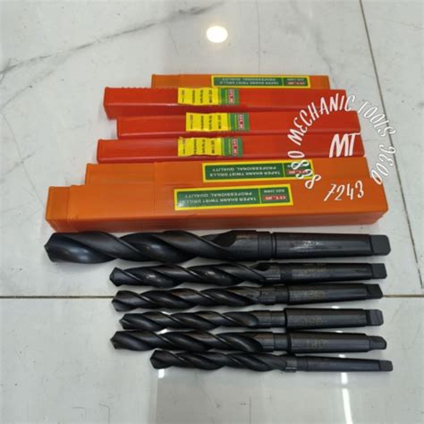 Jual Mata Bor Besi 22 Mm Hss Opt Tapper Shank Twist Drill Model Kones Shopee Indonesia