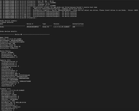 Drobo 5c All Red Lights Rdrobo