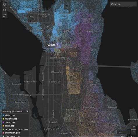Census Data Visualization With Dot Density Dashboard Radiostudio