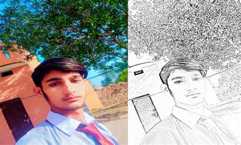 Draw A Pencil Scetch Portrait And Illustrations By Mohsinjunaid616 Fiverr