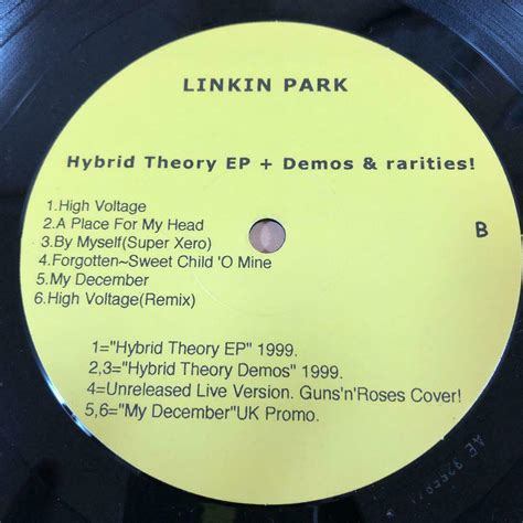 Linkin Park Hybrid Theory Ep