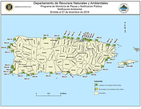 Mapa De Puerto Rico Con Todas Sus Carreteras Y Pueblos Ambientales