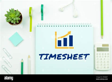 Inspiration Showing Sign Timesheet Conceptual Photo Graphical Representation Of Period Time On