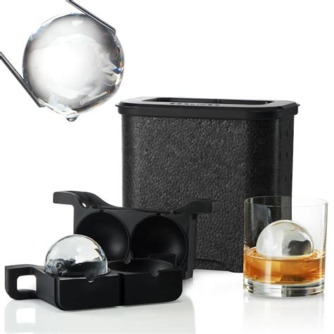 Buy Berlinzo Clear Ice Ball Maker Mold 2 Large 24 Inch Crystal Clear