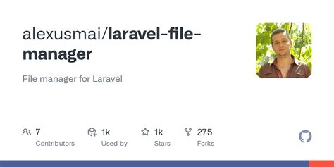 GitHub Alexusmai Laravel File Manager File Manager For Laravel
