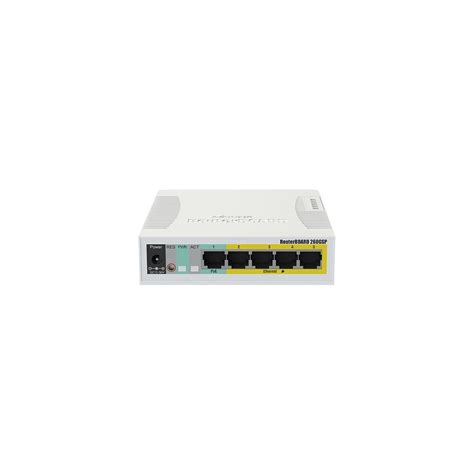 Mikrotik Rb260gsp 4 Portos Hálózati Switch Css106 1g 4p 1s Kiegészítő