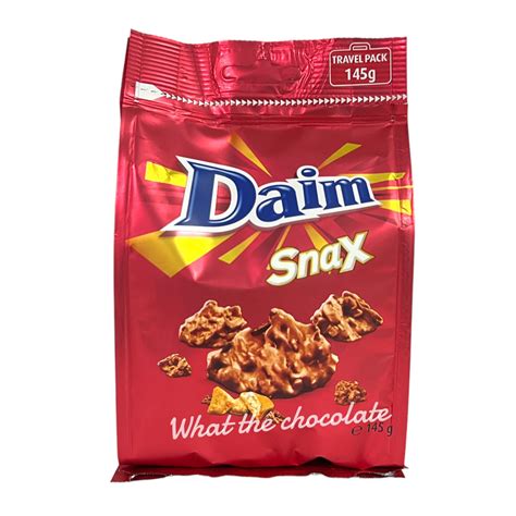 Daim Snax ช็อคโกแลตเคลือบคาราเมลครั้นซ์ชี่ 145g Th