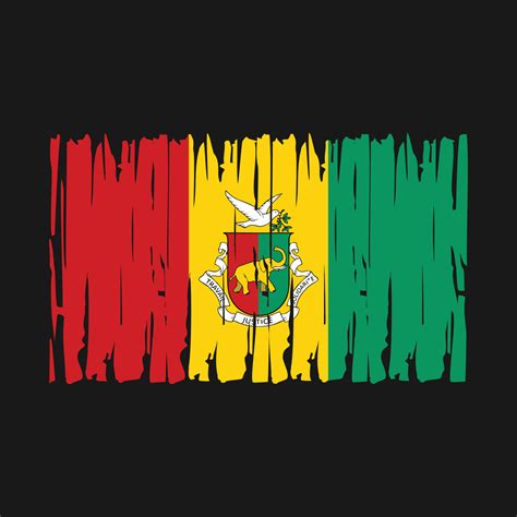 Guinea Flag Vector 20356281 Vector Art At Vecteezy