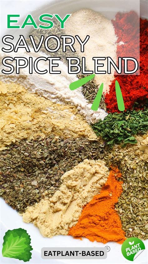 Savory Spice Blend Seasoning Salt Free Video Recipe Video
