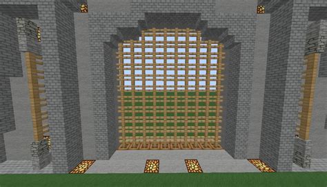 Door Of An Medieval Castle Minecraft Map