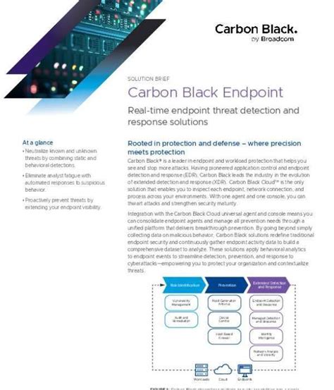 Carbon Black Endpoint Michael Rittmeyer