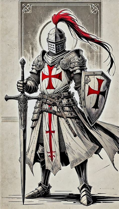 Caballeria Medieval Guerreros Romanos Dibujo De Armadura Caballeros