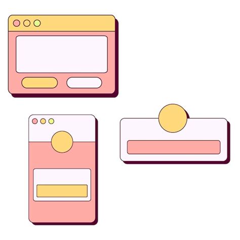 Premium Vector Ui Illustration