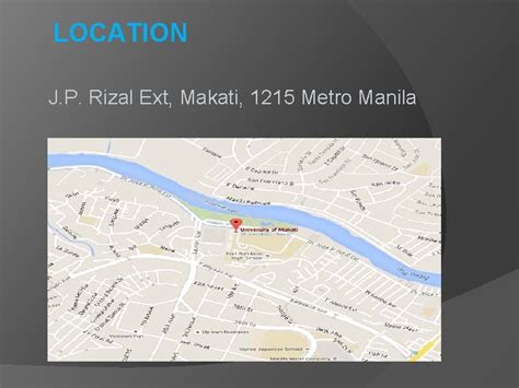 Power Point Presentation About Makati City Hall University