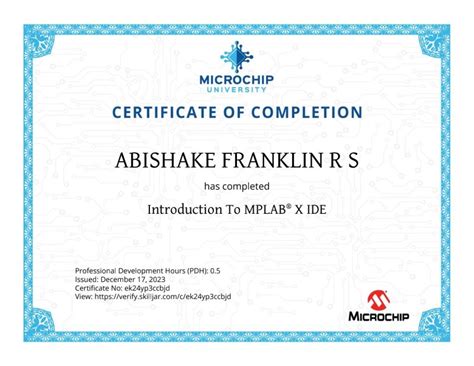 Abishake Franklinrs On Linkedin Microchip Mplabx Embeddedsystems