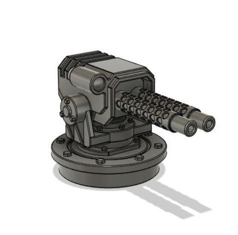 Crows Weapon System 3d Model 3d Printable Cgtrader