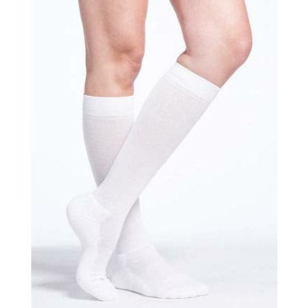 Sigvaris 232c Womens Essential Cotton Knee High Socks 20 30 Mmhg