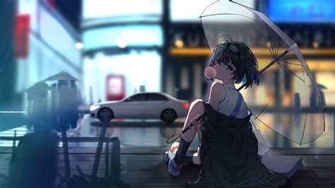 Anime Girl Sad Rain Wallpapers Top Free Anime Girl Sad Rain