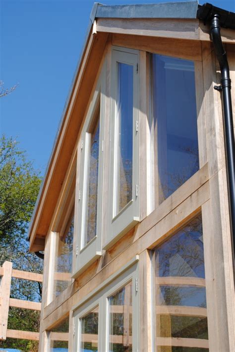 Diptford Oak Timber Frame Two Storey Extension To A Listed Building