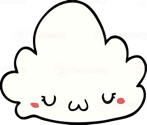 Cute Cartoon Cloud 45030199 Png