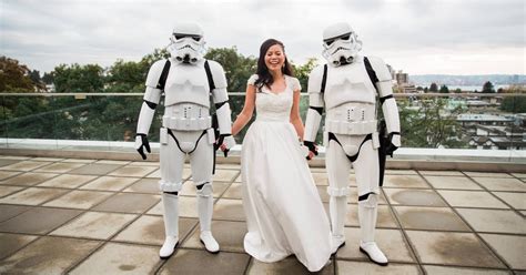 Elegant Star Wars Wedding Popsugar Love Sex
