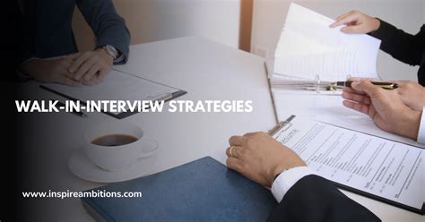 Walk In Interview Strategies Securing Your Next Role With Confidence InspireAmbitions