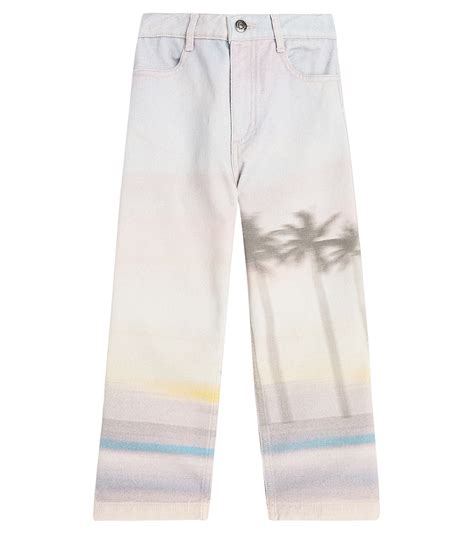 Sunset Printed Jeans In Multicoloured The New Society Mytheresa