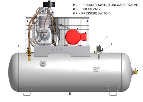 How The Air Compressor Check Valve And Pressure Switch Work