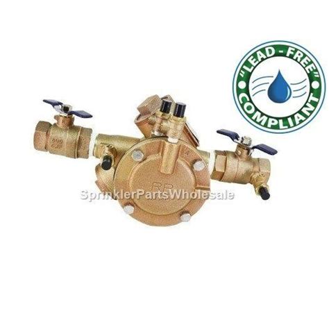 Febco 2 Lf825y Qt Rp Lead Reduced Pressure Zone Backflow