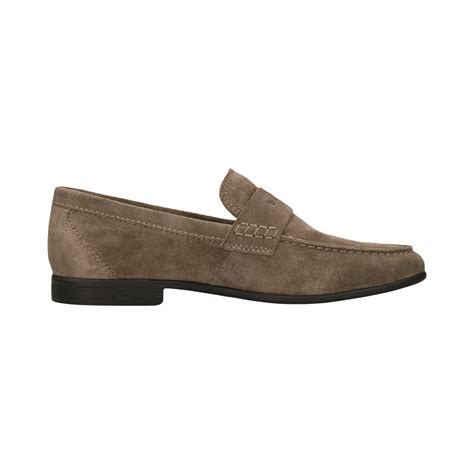 Bugatti 311 Aw660 1400 1400 Mens Taupe Slip On Chequers Shoes