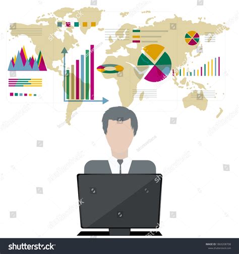 Data Driven World Over 32 Royalty Free Licensable Stock Vectors