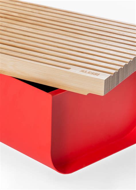 Mattina Bread Box Red