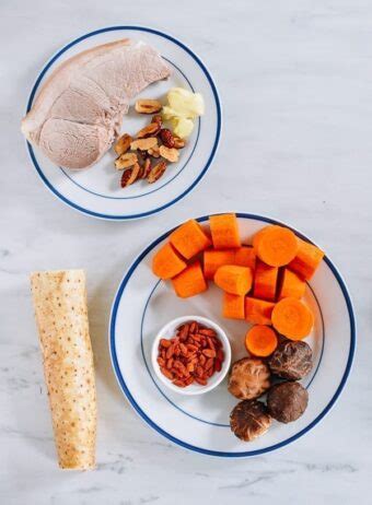 Cantonese Pork Soup With Carrots And Chinese Yam The Woks Of Life