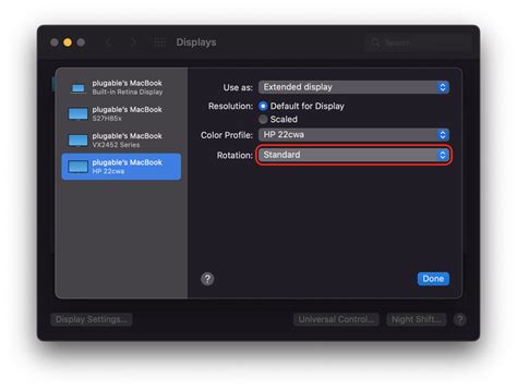 How Can I Rotate The Displays Connected To My Displaylink Based Usb Docking Station Or Usb