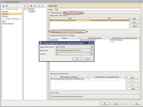 Configuring Intellij Idea With Application Server Gardiarys Hot Weblog