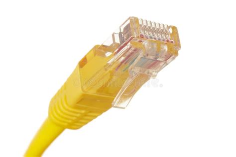Ethernet Cable Lan Internet Wire Data Connection Digital Communication Stock Image Image Of