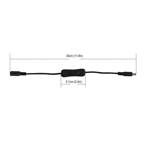 Inline On Off Flip Toggle Switch Gekpower