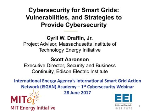 Cybersecurity For Smart Grids Vulnerabilities And Strategies To