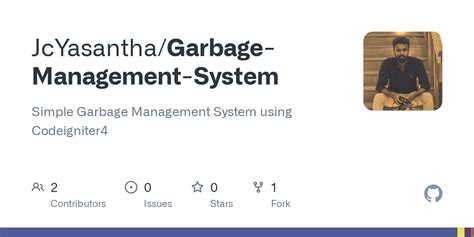 github jcyasantha garbage management system simple garbage management system using codeigniter4