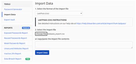 How To Export Your Lastpass Data To Bitwarden Make Tech Easier