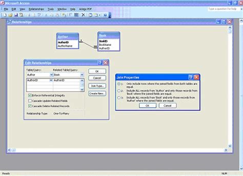 Setting Up Ms Access Table Relationships Help4access