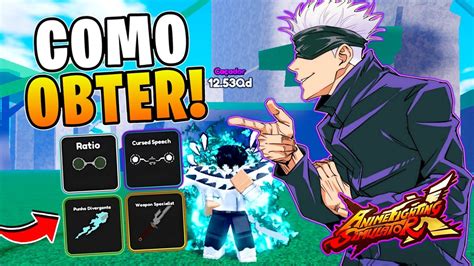Novo CÓdigo Como Pegar As Cursed Techniques No Update 5 Do Anime