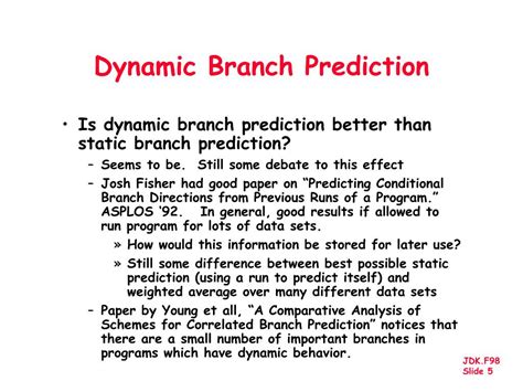PPT Lecture 9 Branch Prediction Dependence Speculation And Data Prediction PowerPoint