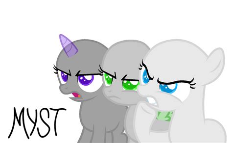 Mlp Base 7 By Mystbases On Deviantart
