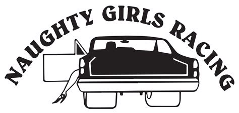 Naughty Girls Vinyl Decal 12 Colors Trip Zip Designs And Custom Tees
